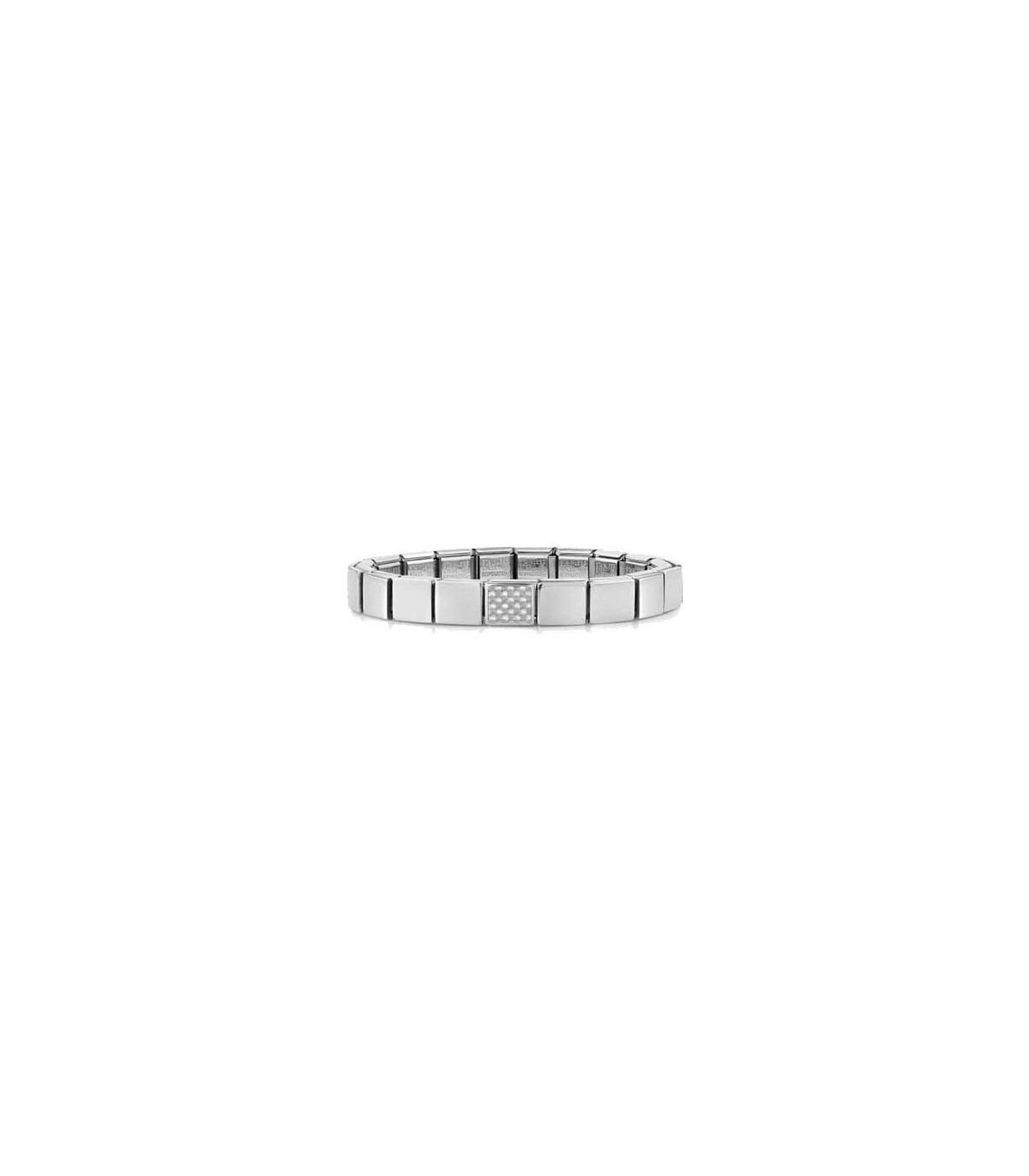 Nomination Glam Grey carbon bracelet 239101 34